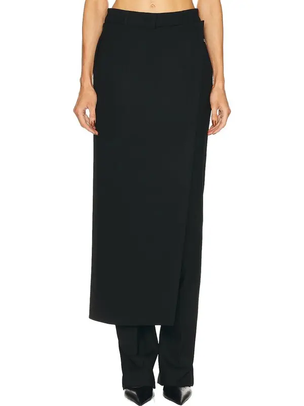 Sportmax Utopia Long Trousers - Black