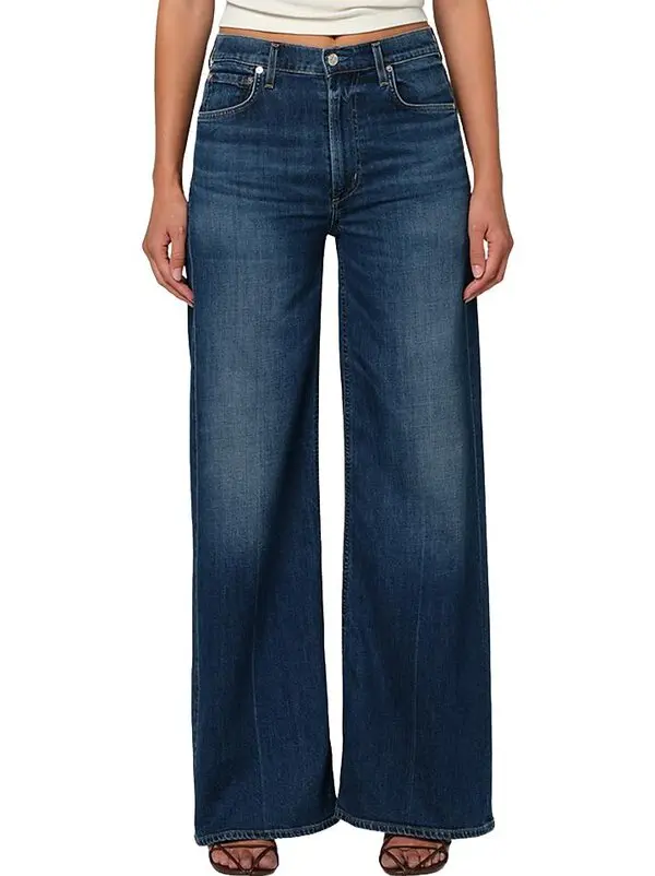Citizens Of Humanity Lyra Wide-leg Jeans - Elm