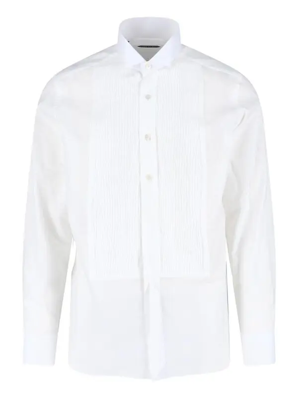 TOM FORD Tuxedo Shirt - White