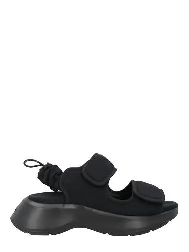 Hogan Technical Sandals - Black
