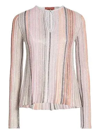 Missoni Sweater In Viscose Blend With Sequins - Pink