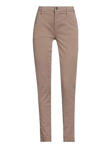 Liu Jo Cotton Gabardine Tapered Pants - Sand