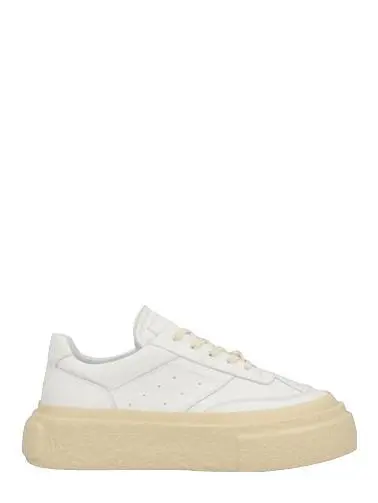 MAISON MARGIELA Leather Chunky Sneakers - White