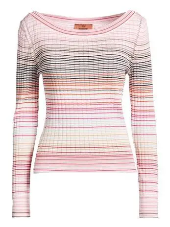 Missoni Striped Knit Sweater - Pink