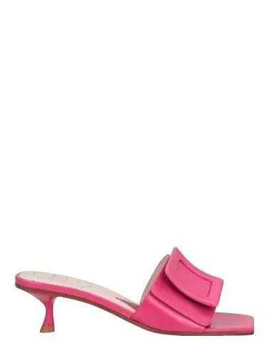 ROGER VIVIER Slide Sandals - Pink