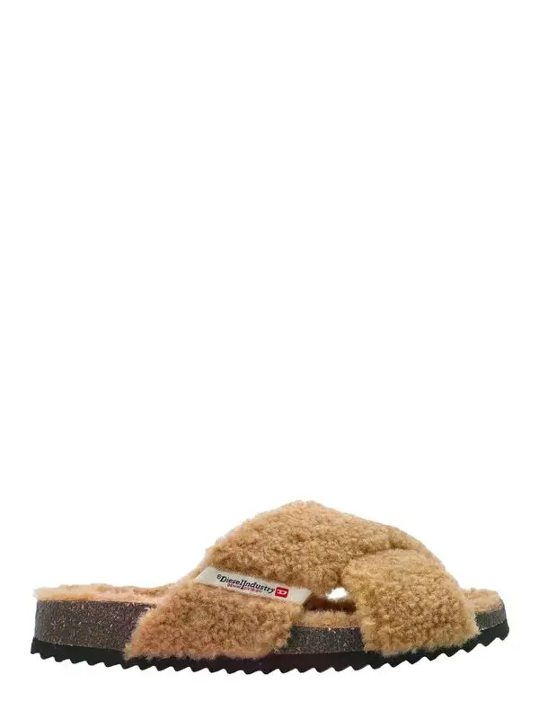 DIESEL® D-woodstock Crossover Strap Sandals - Neutrals
