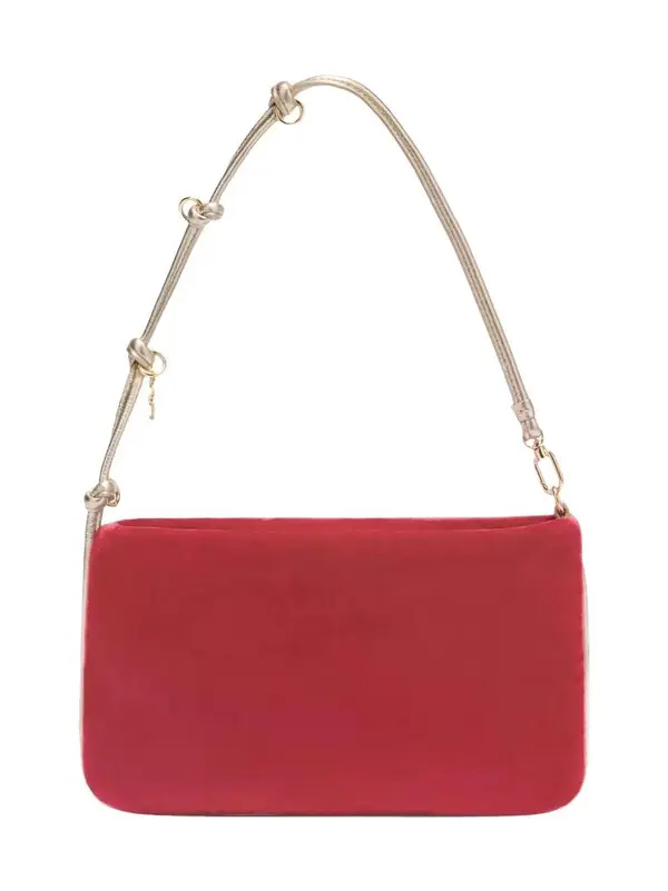 Furla Velvet Shoulder Bag - Red