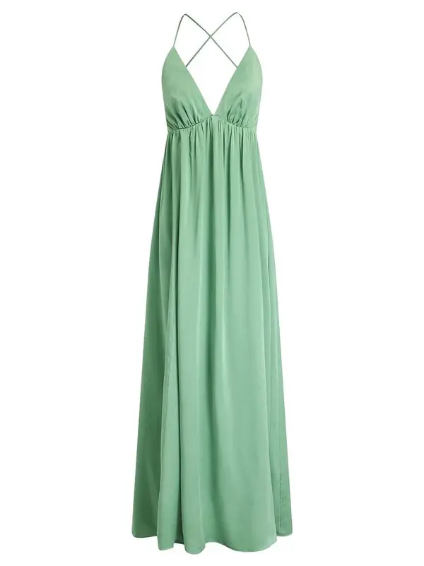 Zimmermann Washedsilk Maxi Dress - Mint