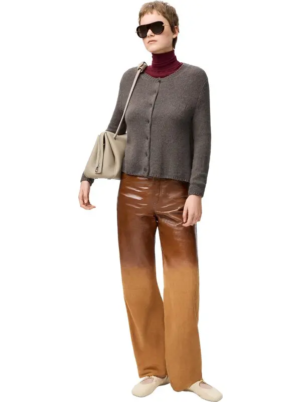 Loewe Cashmere Cardigan - Taupe