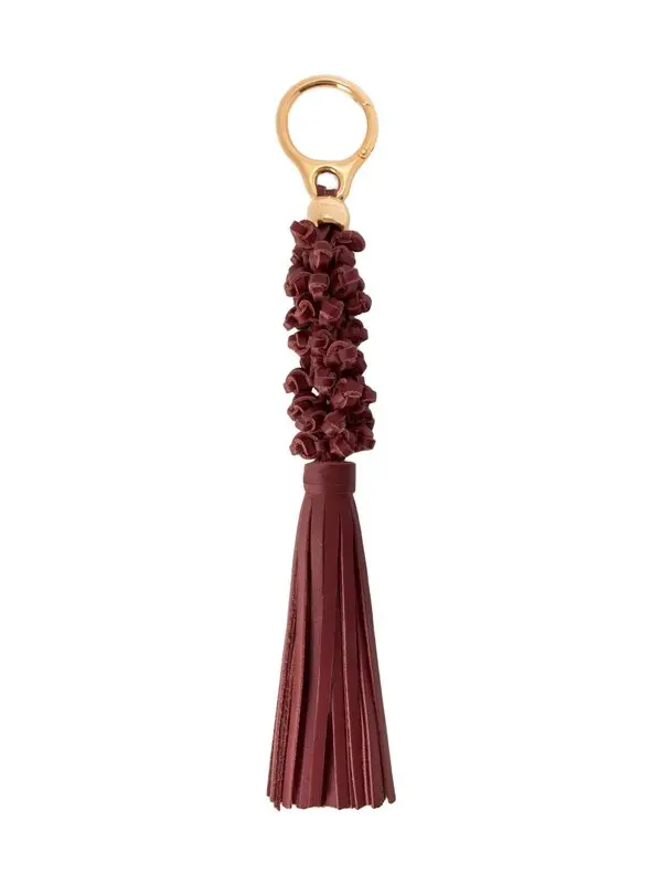 Loewe Braided Knot Charm - Mahogany