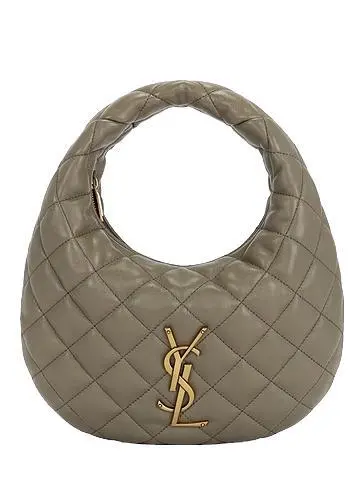 Saint Laurent Baby Icare Hobo Bag - Strong Moss
