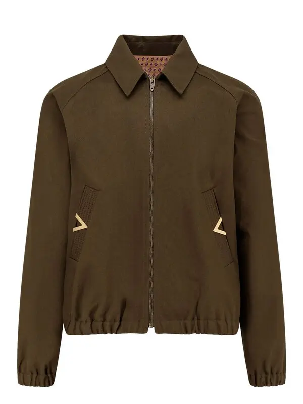 Valentino Garavani Cotton Jacket - Green