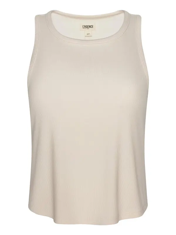 L'Agence Cael Tank Top - Ecru