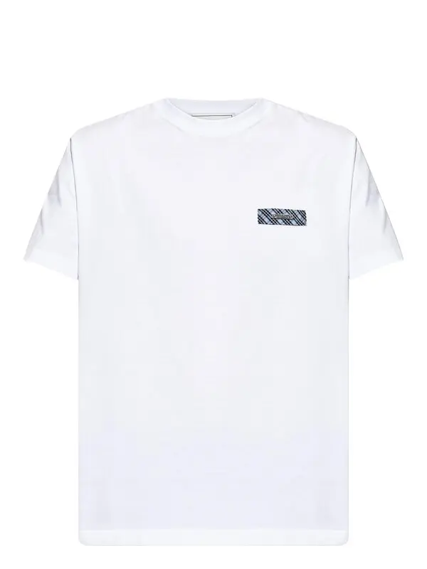 Iceberg T-shirt With Logo Applique - White