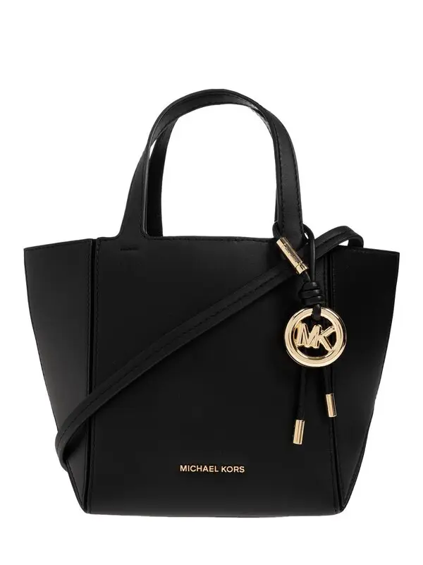 Michael Kors Handbag With Logo - Black
