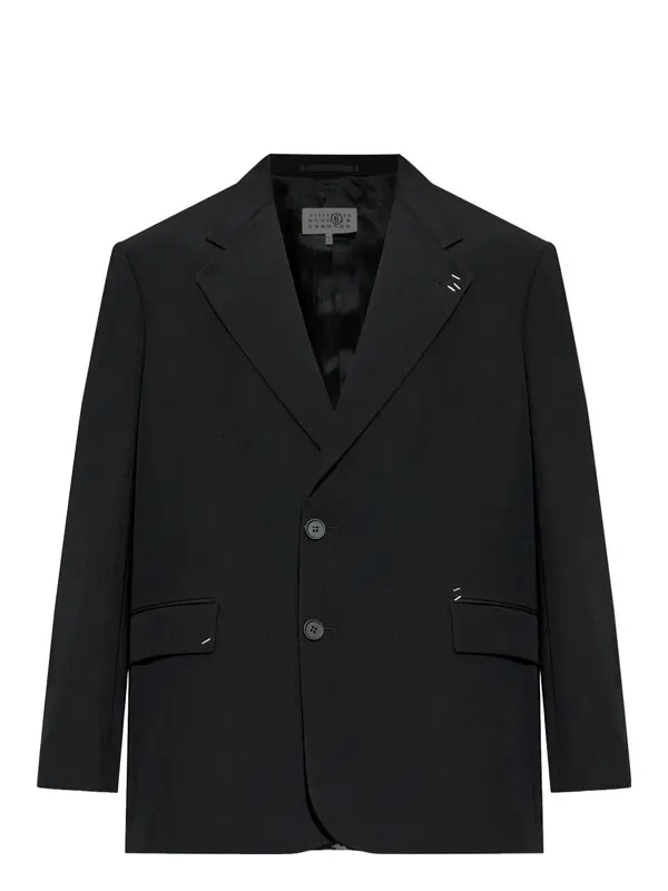 MAISON MARGIELA Blazer With Pockets - Black