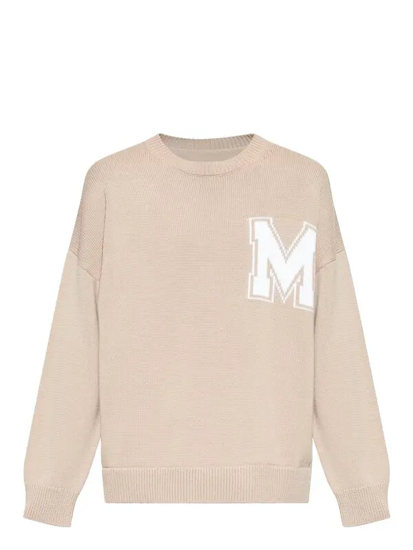 MAISON MARGIELA Mixed-material Sweater - Beige