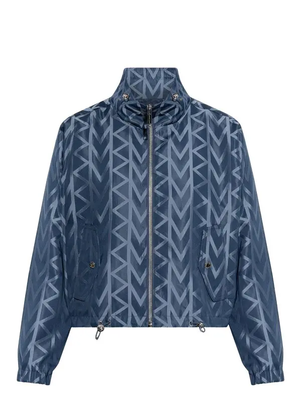 Michael Kors Geometric Pattern Jacket - Blue