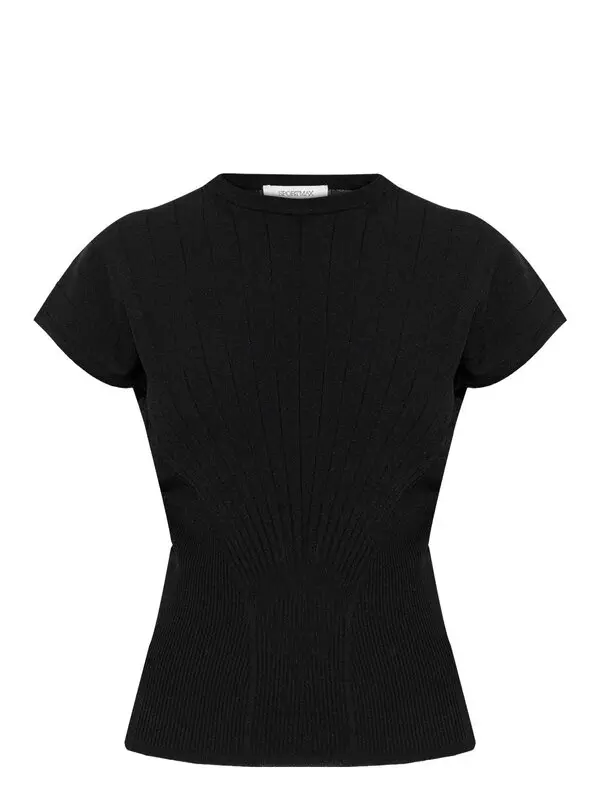 Sportmax Samba" Knit Top - Black