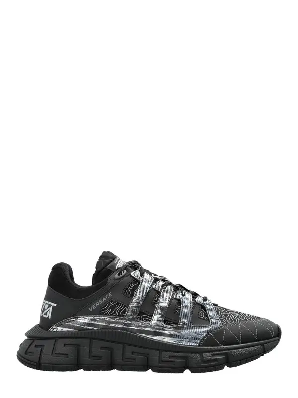 Versace Trigreca Sneakers - Black
