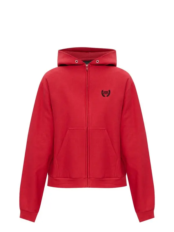 Balenciaga Sweatshirt With Patch - Red