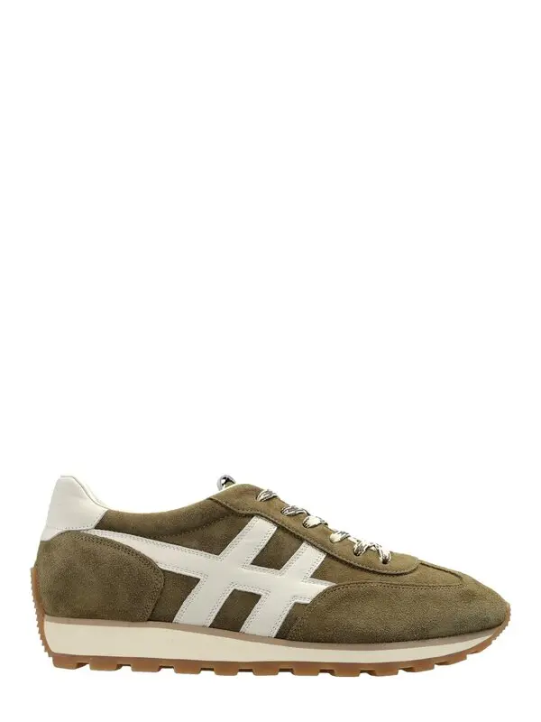 Hogan Suede Low Top Sneakers - Brown