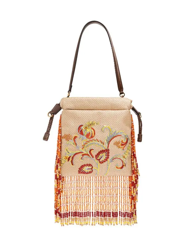 Etro Kalispera Small Handbag - Cream
