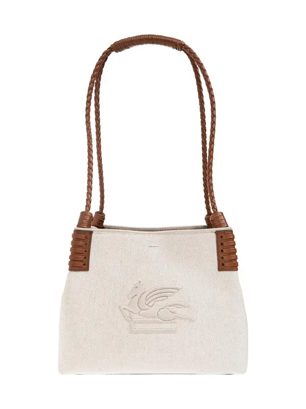 Etro Libra Small Shopper Bag - Cream