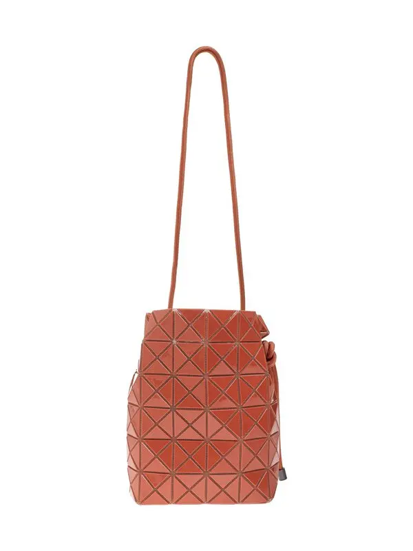 Issey Miyake Geometric Shoulder Bag - Orange