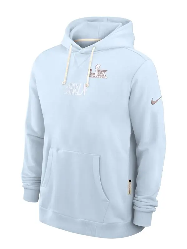 Nike Super Bowl Lx Dri-fit Nfl Pullover Hoodie - Blue