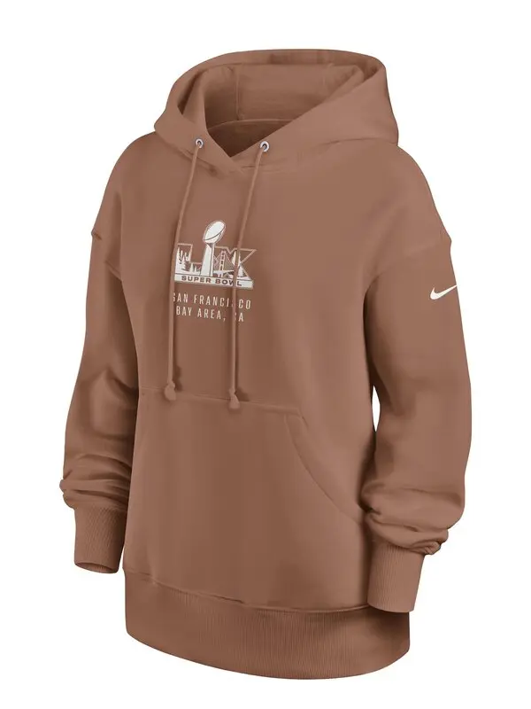 Nike Super Bowl Lx Phoenix Nfl Pullover Hoodie - Brown