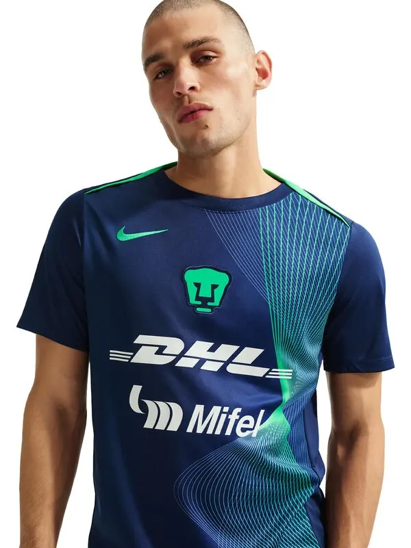 Nike Pumas Unam Academy Pro Dri-fit Soccer Pre-match Top - Blue