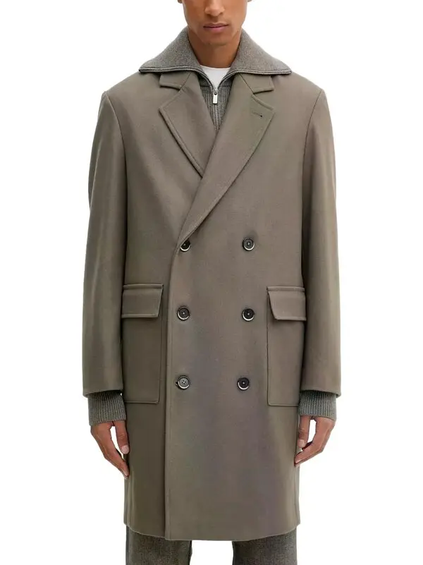 Barena Venezia Double-breasted Coat - Grey