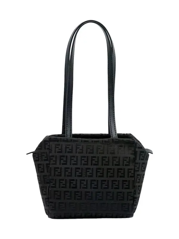 Fendi 2000-2010 Mini Zucchino Handbag - Black