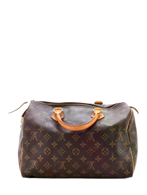 LOUIS VUITTON Speedy 30 Satchel - Brown