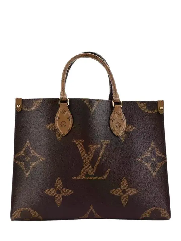 LOUIS VUITTON Onthego Reverse Monogram Giant Mm Tote Bag - Brown