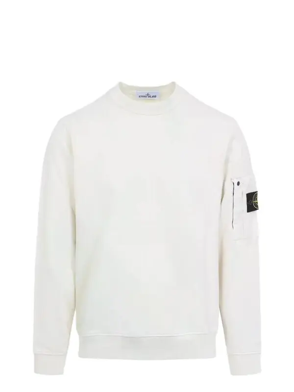 Stone Island Pocket Logo Sweatshirt - Neutrals