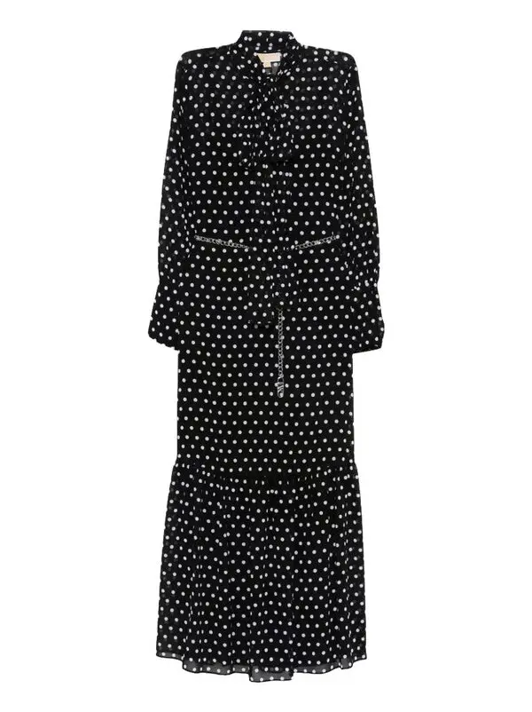 Michael Kors Polka Dot Maxi Dress - 048