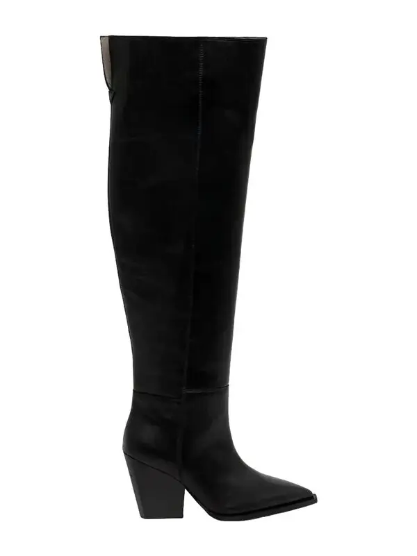 ALLSAINTS Reina Leather Boots - Black