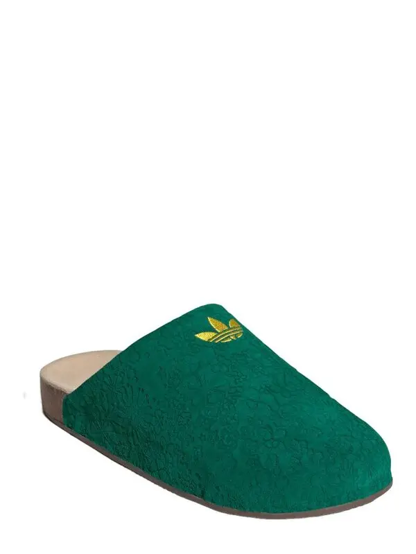 Adidas Adimule Slides - Bold Green / Yellow / Gum
