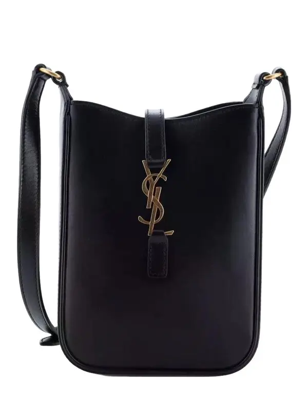Saint Laurent Le 5 A 7 Vertical Mini Crossbody Bag - Black