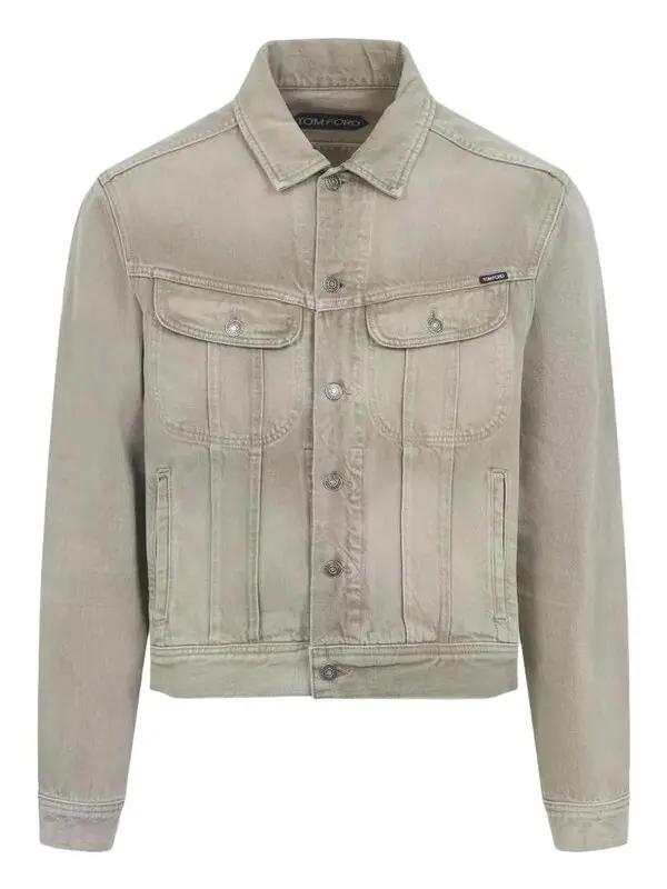 TOM FORD Denim Jacket - Grey
