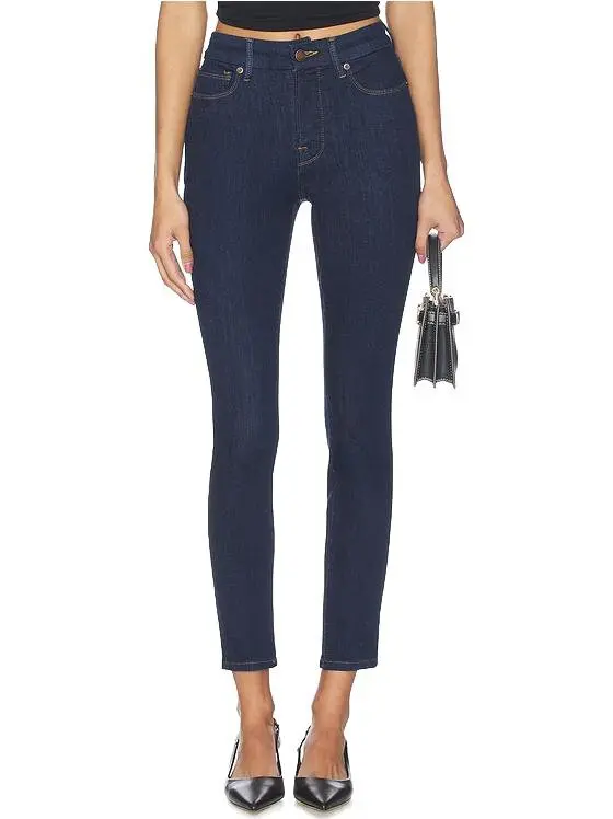 Good American Good Legs Skinny Jeans - Navy