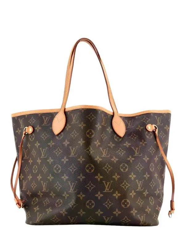 LOUIS VUITTON Neverfull Monogram Canvas Mm Tote Bag - Brown