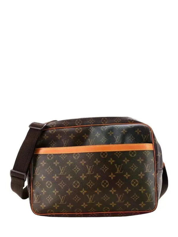 LOUIS VUITTON Reporter Gm Crossbody Bag Monogram Canvas - Brown