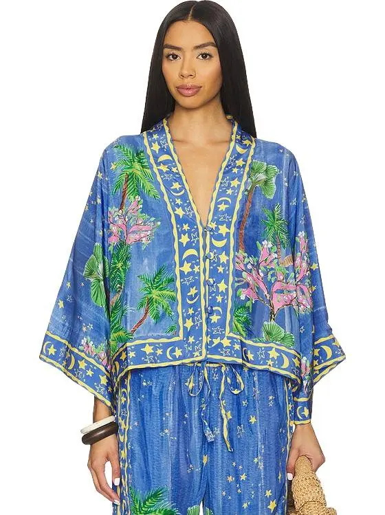 Celiab Noche Top - Blue