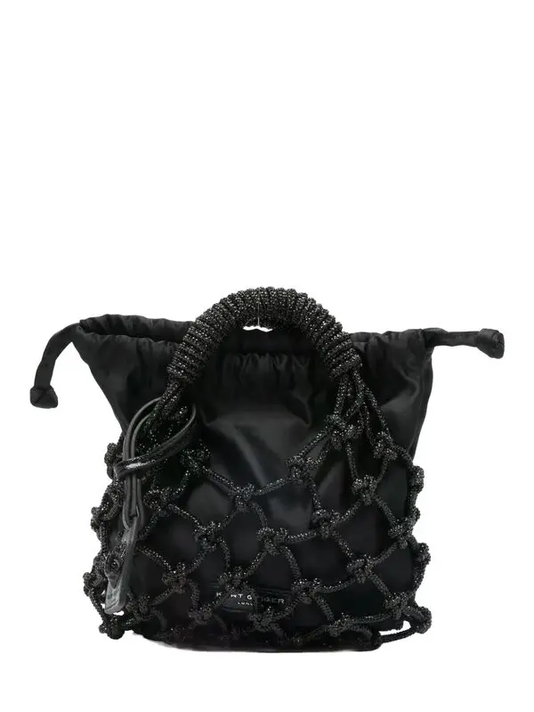 Kurt Geiger Macramé Mini Bag - Black