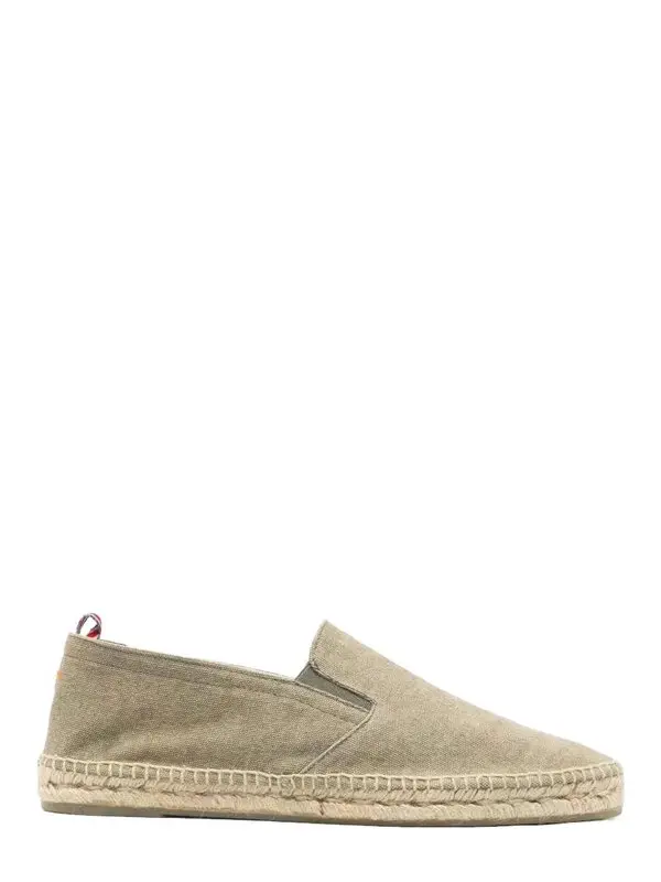 CastaÑer Joel Linen Espadrilles - Green