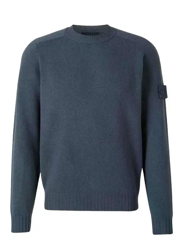 Stone Island Crewneck Sweater - Blue