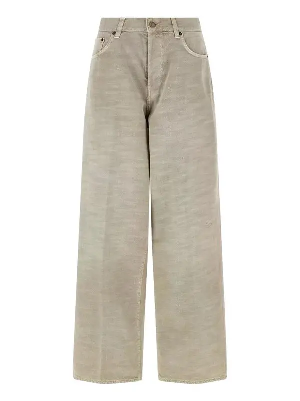 HAIKURE Bethany Bull 44 Wide-leg Jeans - Neutrals